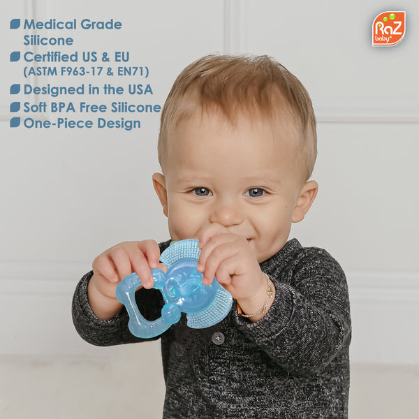 Yummy Elfy Teether - Ultra Soft Bristles – RaZbaby