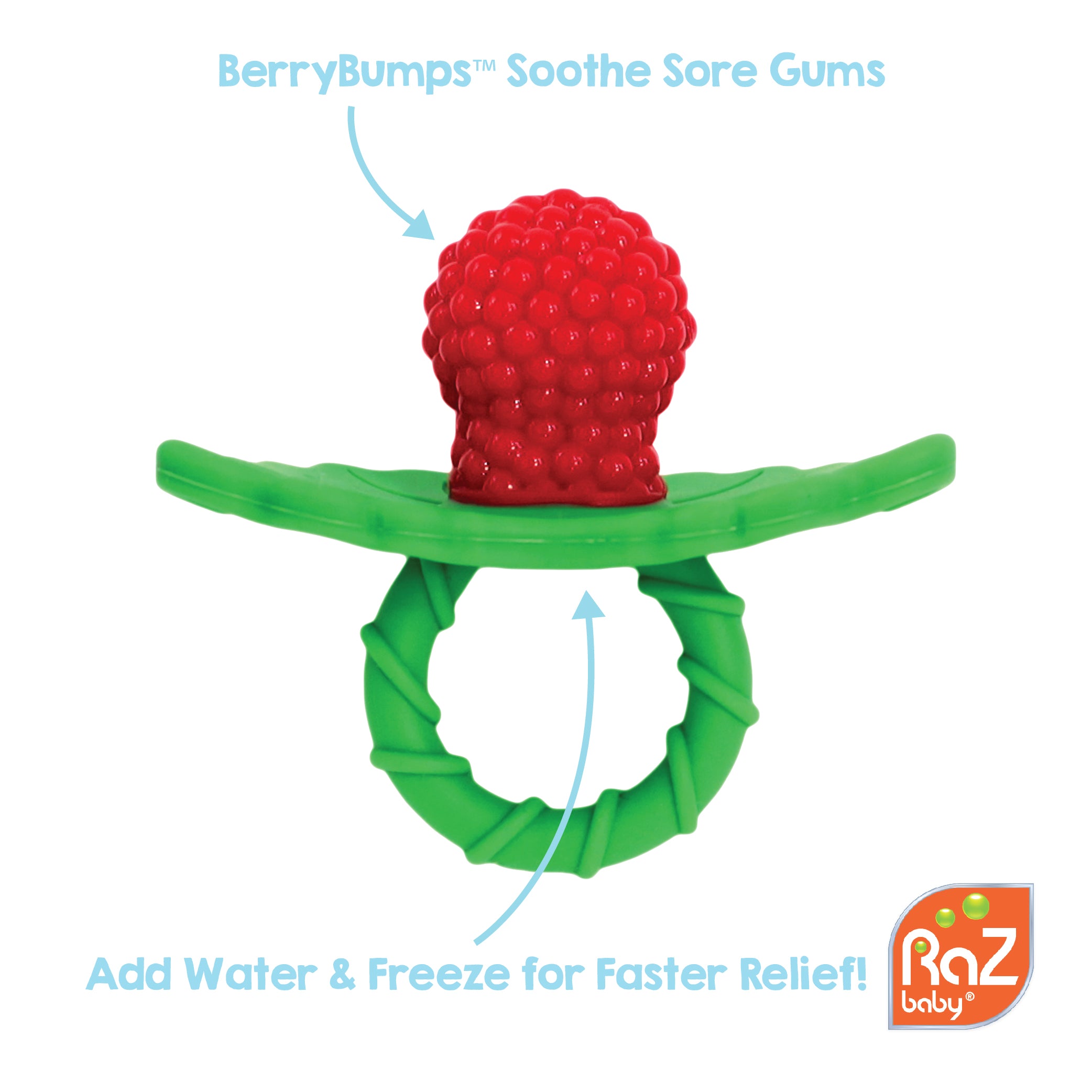 RaZ-Berry Red Teether - RaZbaby